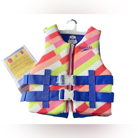 Speedo | Other | Speedo Youth Pfd Life Jacket Vest Pink Parasol 590 Lbs ...